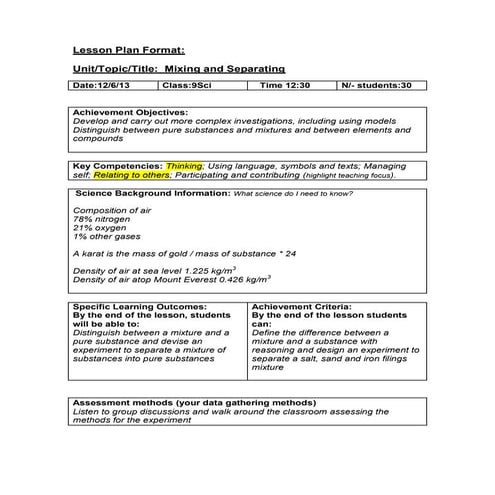 Lesson plan 9 sci 12.6.13