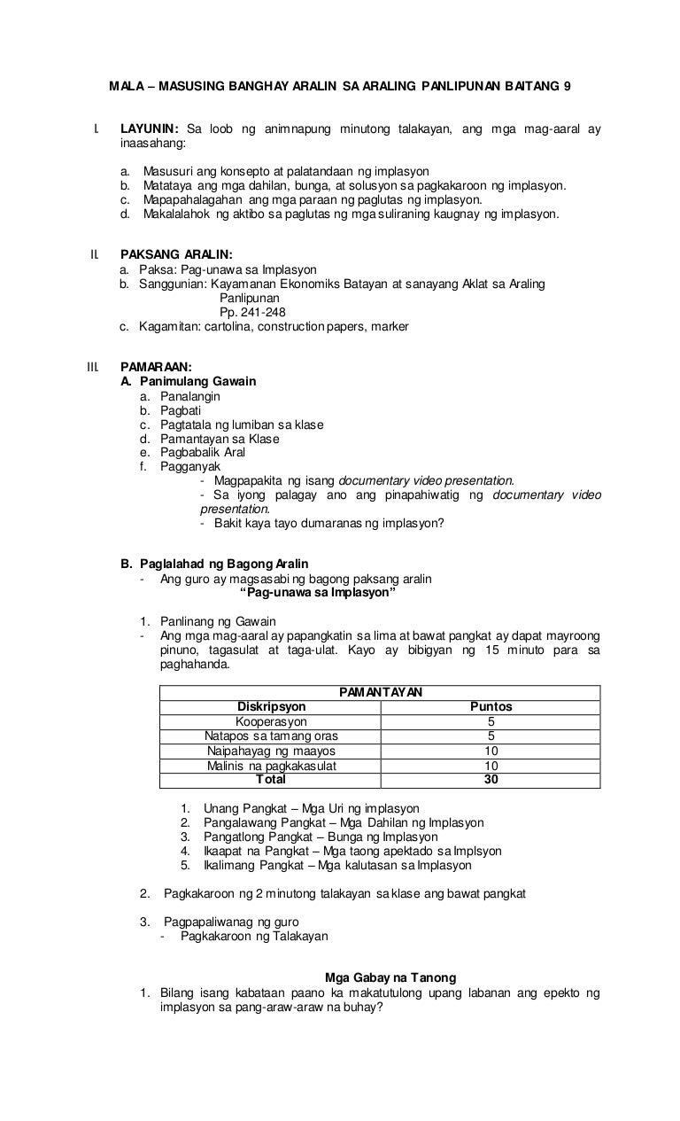 lesson-plan-araling-panlipunan