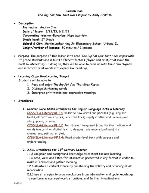 Book1 the cat on the mat | PDF