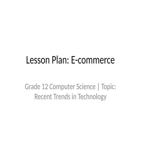 Lesson_Plan_Ecommerce_Presentation.pptx new | PPTX