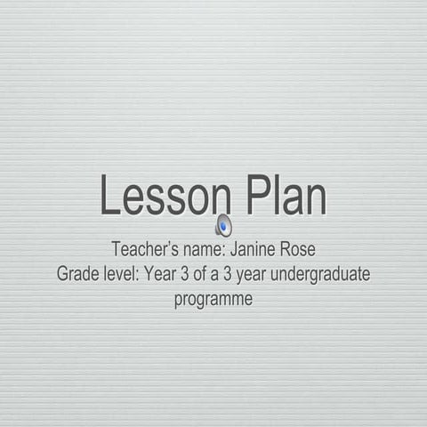 Lesson plan: Ethics and its role in physical therapy | PPTX | Secondary ...