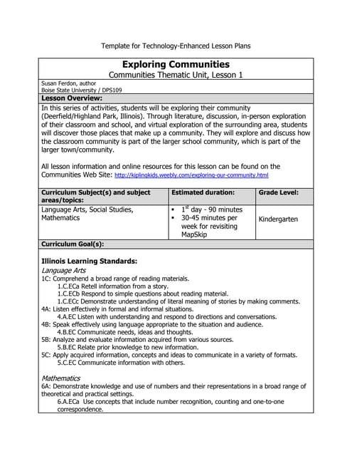 Lessonplan comparing | PDF | Education