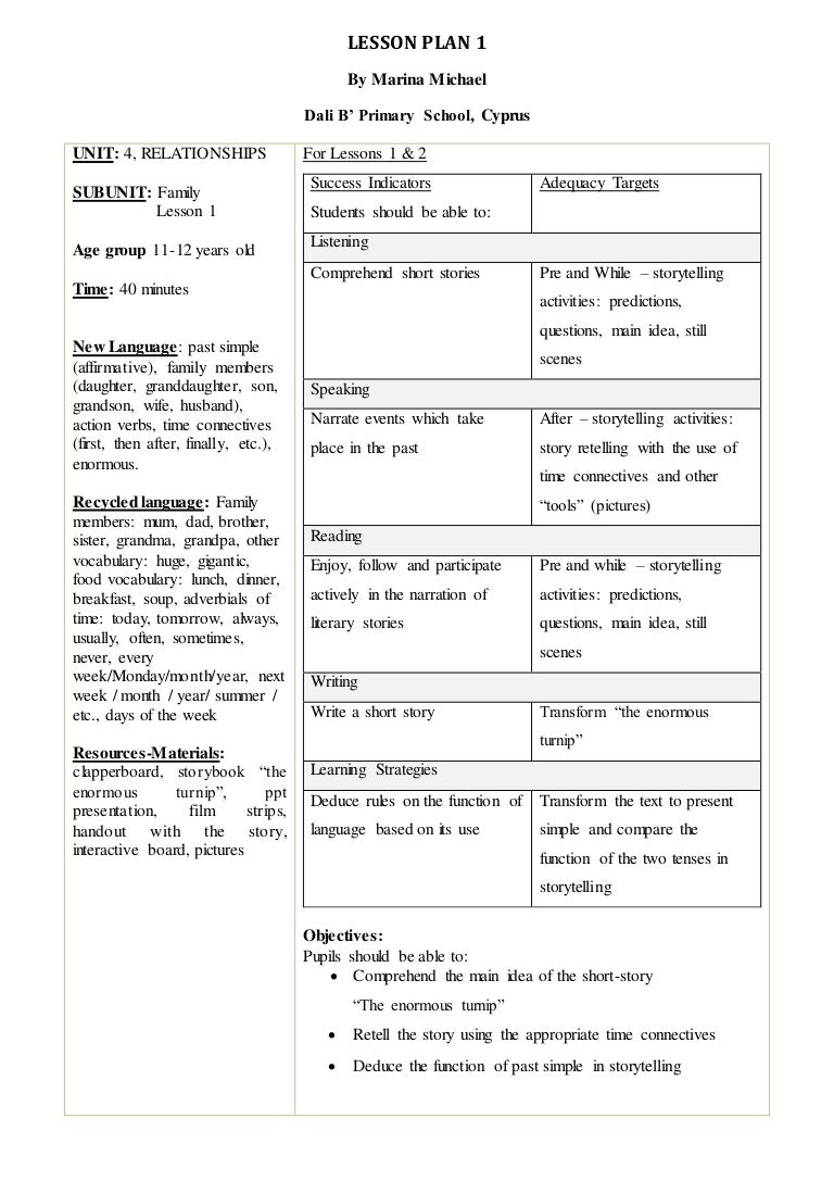 6th Grade Lesson Plans