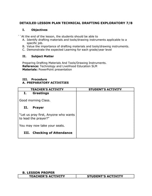 L2: TD-TOOLS & EQUIPMENT | DOCX | Drawing and Sketching | Arts and Crafts