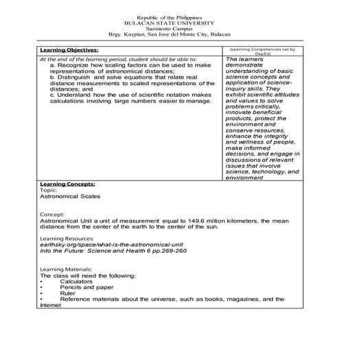 Lesson 2.3 Activity: Big Bang Balloon | PDF