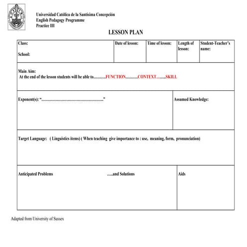 Lesson plan format_2011 (2) | DOC
