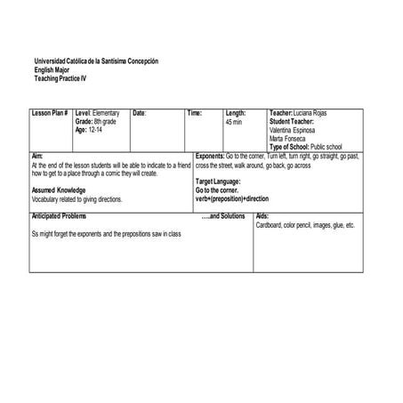 Lesson Plan II | PPT