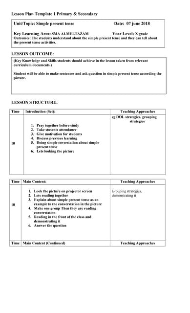 Making inference lesson plan | DOCX | Educational Assessment | Education
