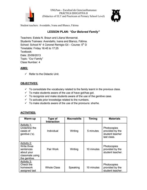 Lesson plan_Relative clauses. | PDF