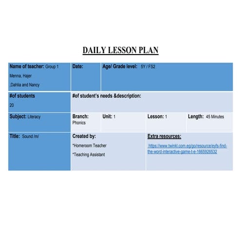 lesson_plan_letter_mm__final_.pdf Presention about letter m degraphic | PDF