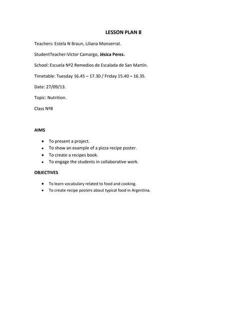 Task 3 my favourite recipe slidely | PDF | Cooking | Food & Drink