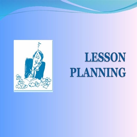 Lesson planning | PPT