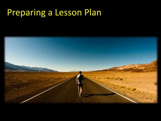 Lesson planning | PPT