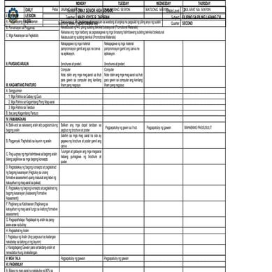 MIL LESSON PLAN WEEK 2 LSHS GRADE 12 HUMSS | DOCX