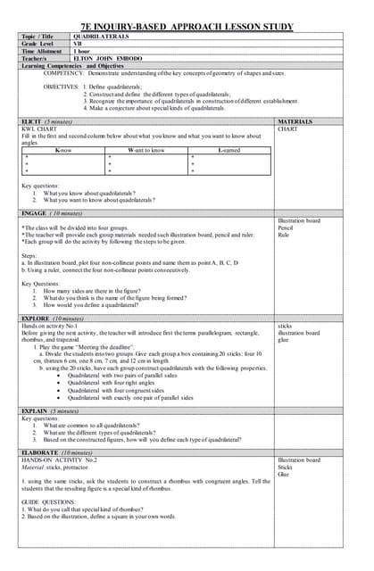 The 5-minute-lesson-plan | PPT