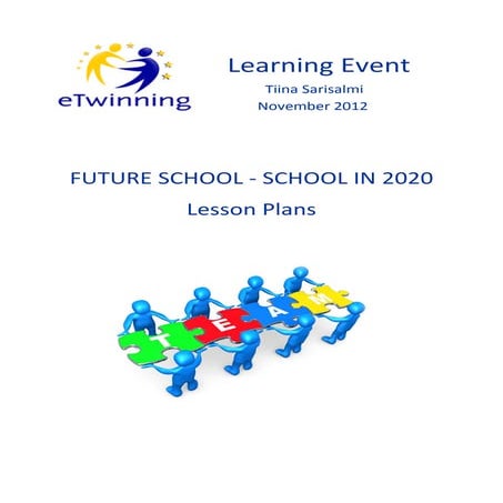 Lesson plans - Future school | PDF