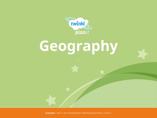 Impacts of Weathering and Erosion on Human Activities | PPTX
