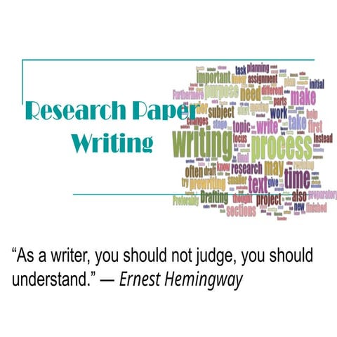 Lesson research paper writing power point | PPTX