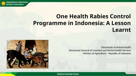 One Health Rabies Control in Indonesia_APCAT meeting May 2022.pptx