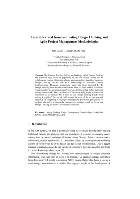 A Structured Approach To Innovation Through La Salle Matrix Thinking ...