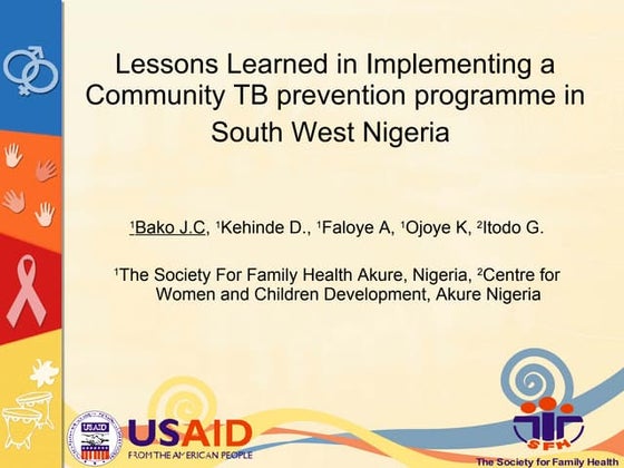 PATRICK PRESENTATION_jda | PPTX | Infectious Diseases | Diseases and ...