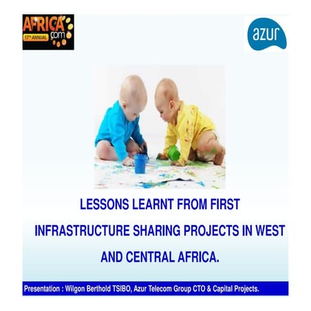 Lessons learnt infrastructure sharing in Africa | PPT