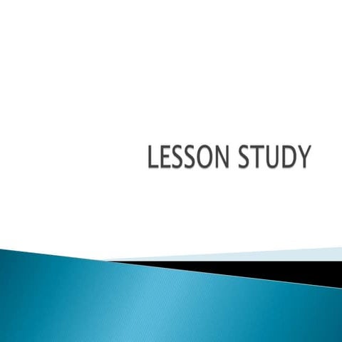 Lesson study | PPT