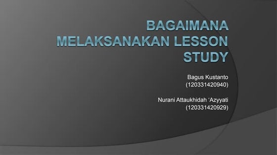 Cara Melakukan Lesson Study di Kelas .pdf