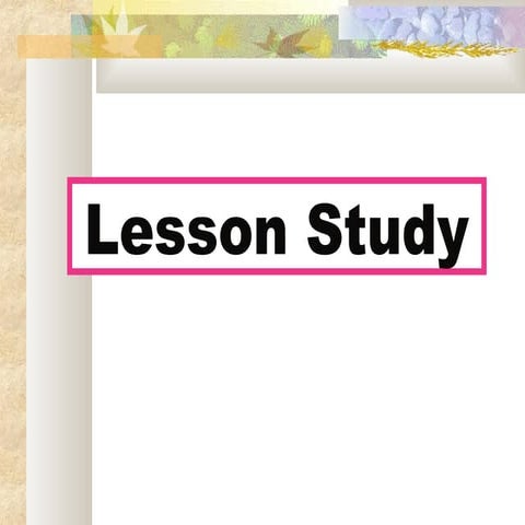 English Lesson study | PPT