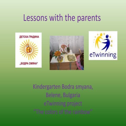 Lessons with the parents | PPT