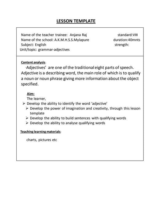 Glad strategies pp | PPT