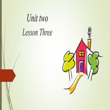 Lesson three