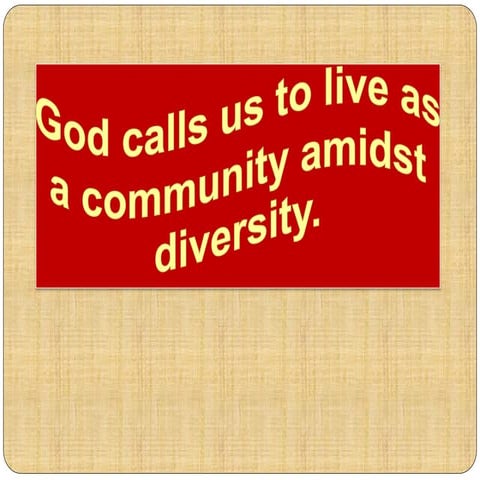 lesson V a call to community | PDF | Christianity | Religion & Spirituality