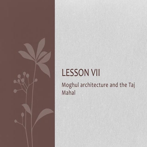 Lesson vii | PPT