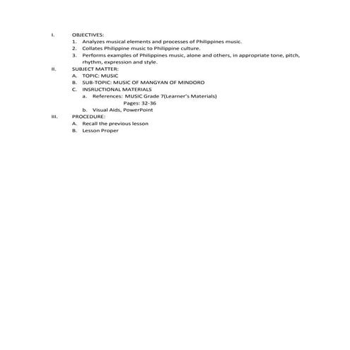 Fifth Grade Music Curriculum Map | PDF