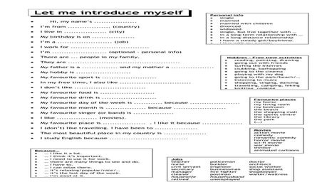 Let Me Introduce Myself