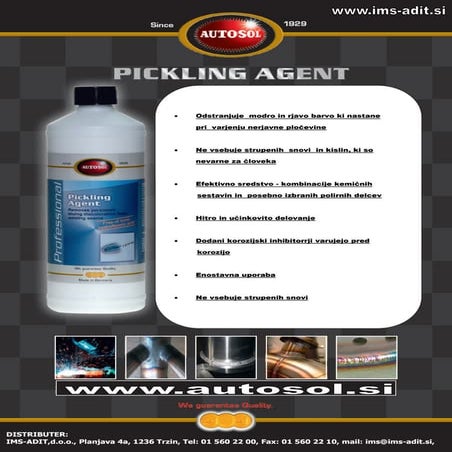 Letak pickling agent | PDF