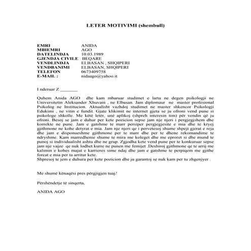 si behet nje Autorizim shembull | DOC