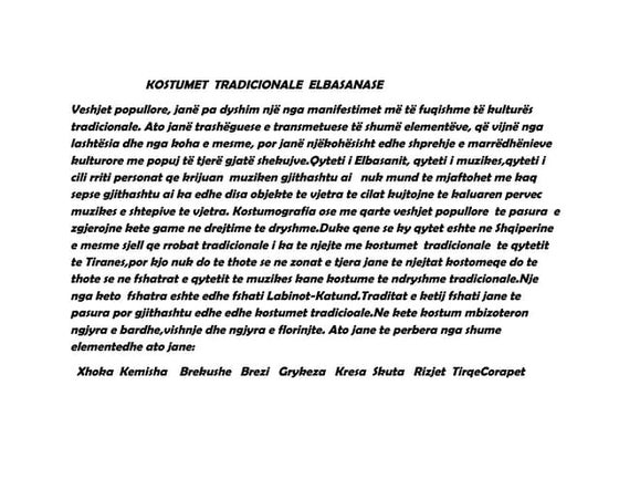 Traditat dhe Zakonet shqiptare te paqyruara ne krijimtarine popullore | PPT
