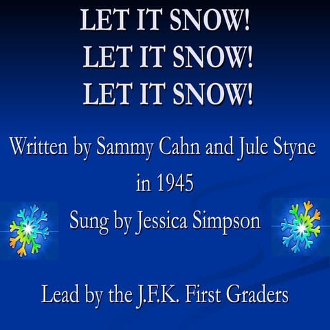 Let it Snow[1] | PPT