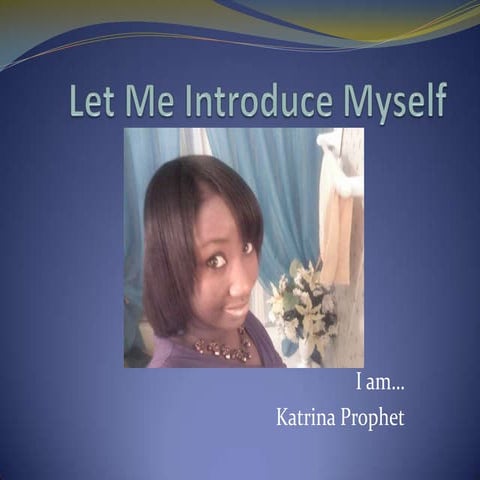 Let me introduce myself | PPT