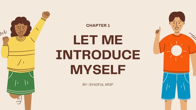 Best PPT On Self Introduction | PPTX