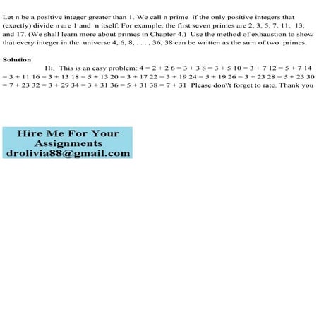 Let N Be A Positive Integer Greater Than 1 We Call N Prime If The Pdf 