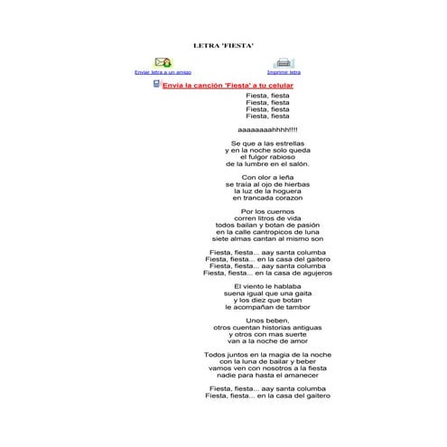 Letra | DOCX