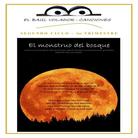 Letra el monstruo del bosque | PDF
