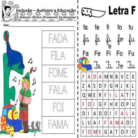 Letra f | PDF