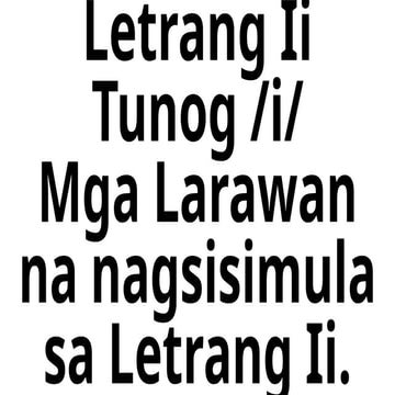 LETRANG Gg na mga larawang may tunog na /g/ | PPTX
