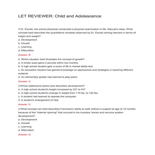 LET REVIEWER - Child and adolescent.docx