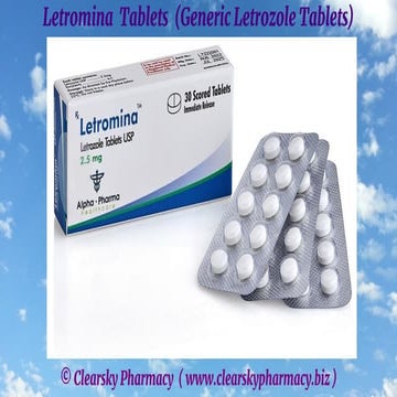 Letromina Tablets by Alpha-pharma (Generic Letrozole Tablets) | PDF