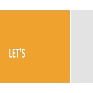 LET’S & how about - english learning grammar | PPT